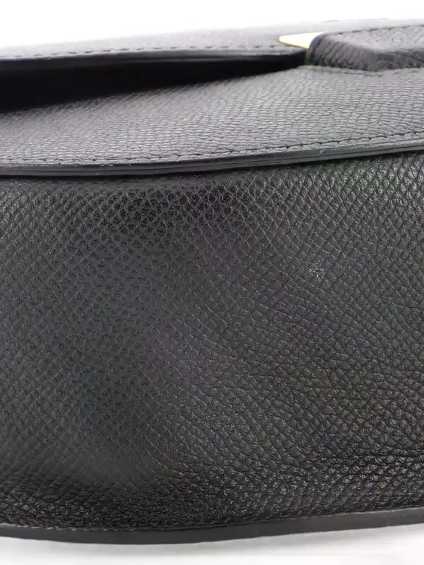 Celine Trotteur Grainy Leather Medium Crossbody Bag