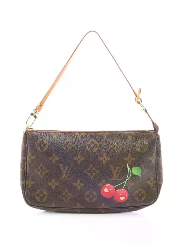 LOUIS VUITTON Monogram Cerises Pochette Accessories Handbag