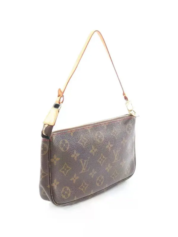 LOUIS VUITTON 2005 Monogram Cerises Pochette Accessories Handbag