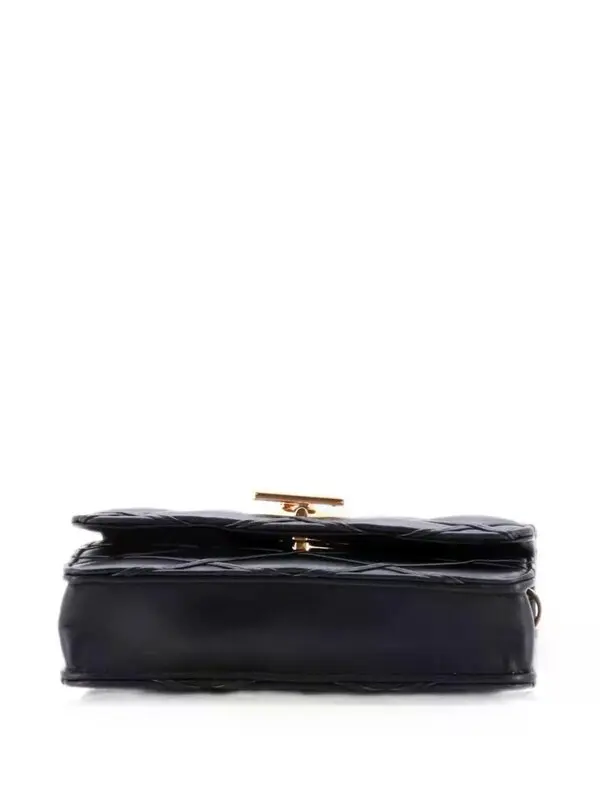 LOUIS VUITTON Go-14 Wallet On Chain Malletage Leather Shoulder Bag