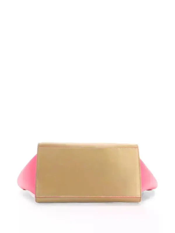 Celine Trapeze Bag Leather Small Satchel