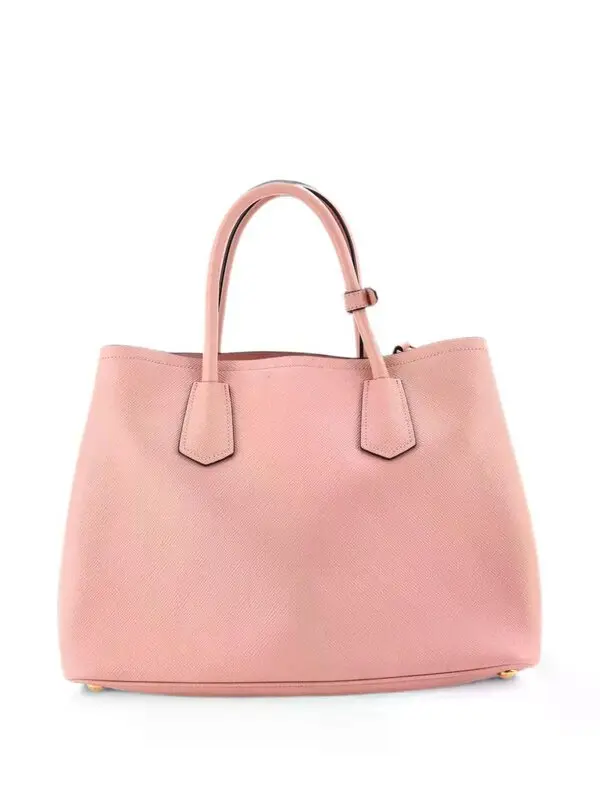Prada Cuir Double Saffiano Leather Medium Tote Bag