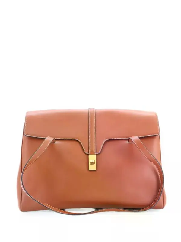 Celine Soft 16 Bag Smooth Calfskin Large Shoulder Bag