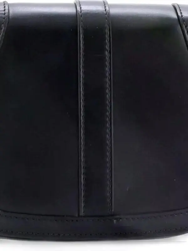 Versace Greca Goddess Leather Shoulder Bag