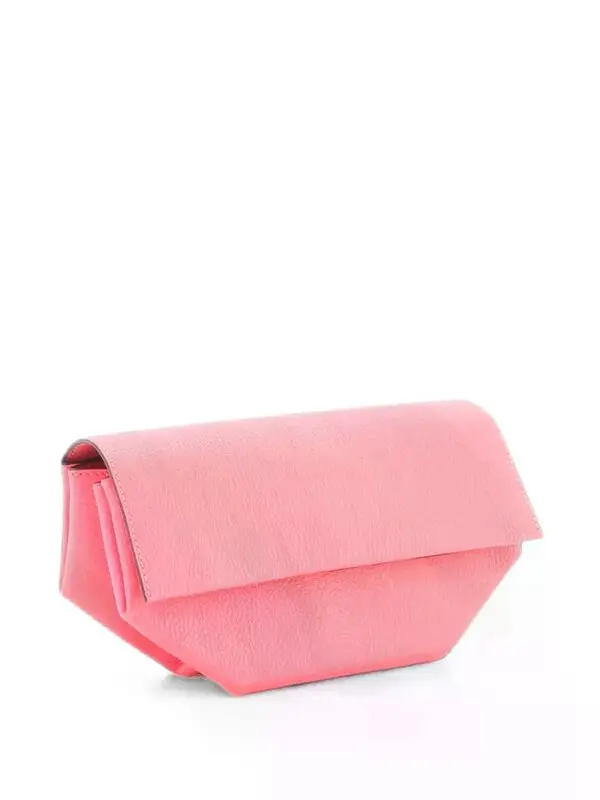 Hermès Opli Leather Clutch Bag
