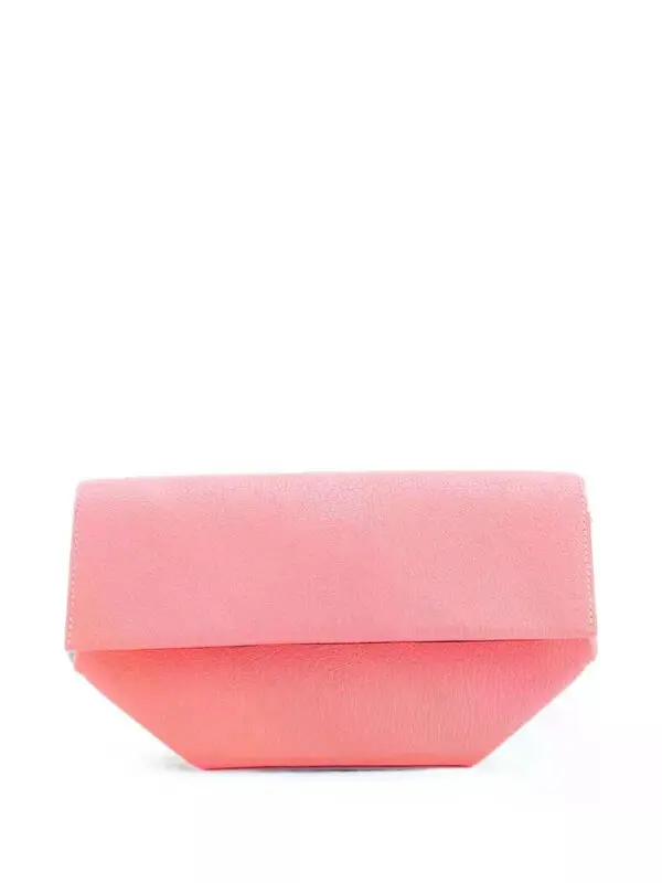 Hermès Opli Leather Clutch Bag
