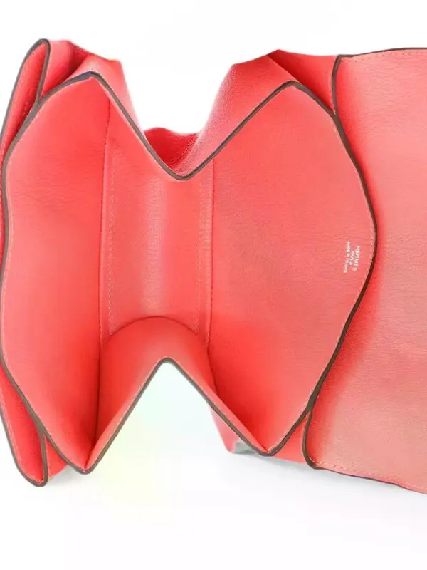 Hermès Opli Leather Clutch Bag
