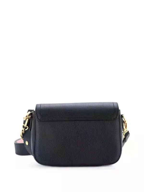 LOUIS VUITTON Lockme Tender Leather Crossbody Bag - Black