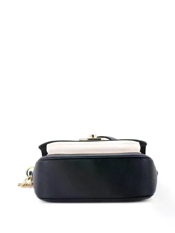 LOUIS VUITTON Lockme Tender Leather Crossbody Bag - Black