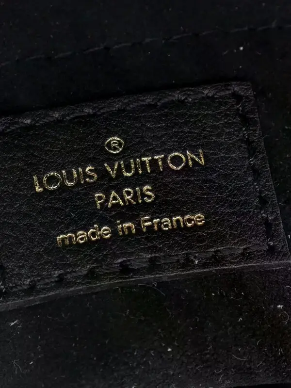 LOUIS VUITTON Lockme Tender Leather Crossbody Bag - Black