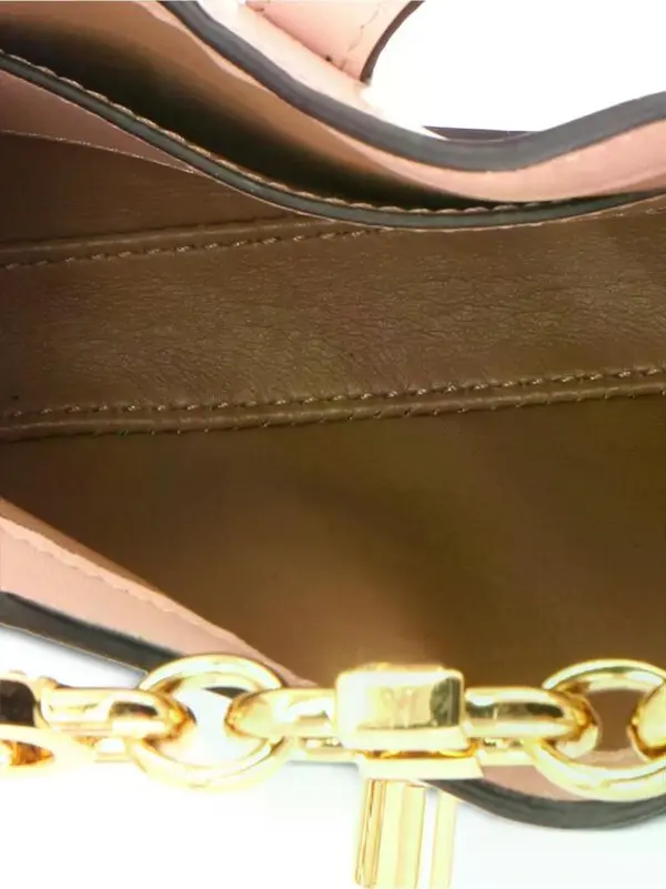 Gucci Jackie 1961 Chain Hobo Patent Mini Shoulder Bag - Pink