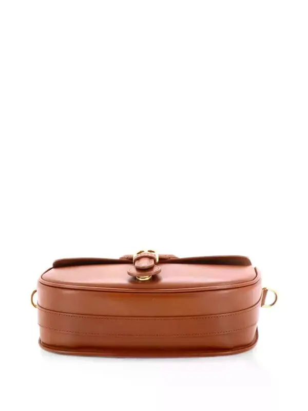 Dior Bobby Flap Bag Leather Medium Crossbody Bag