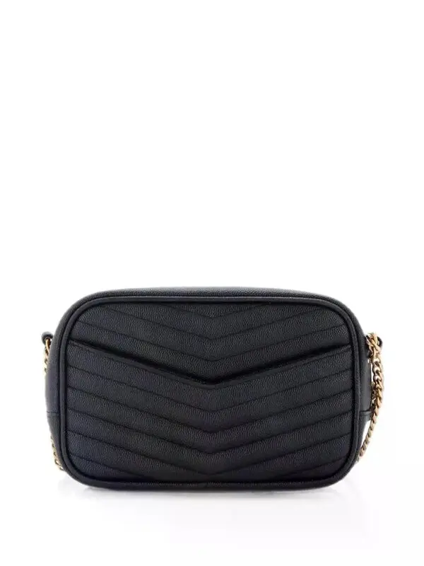 Saint Laurent Lou Camera Bag Matelassé Chevron Leather Mini Crossbody Bag