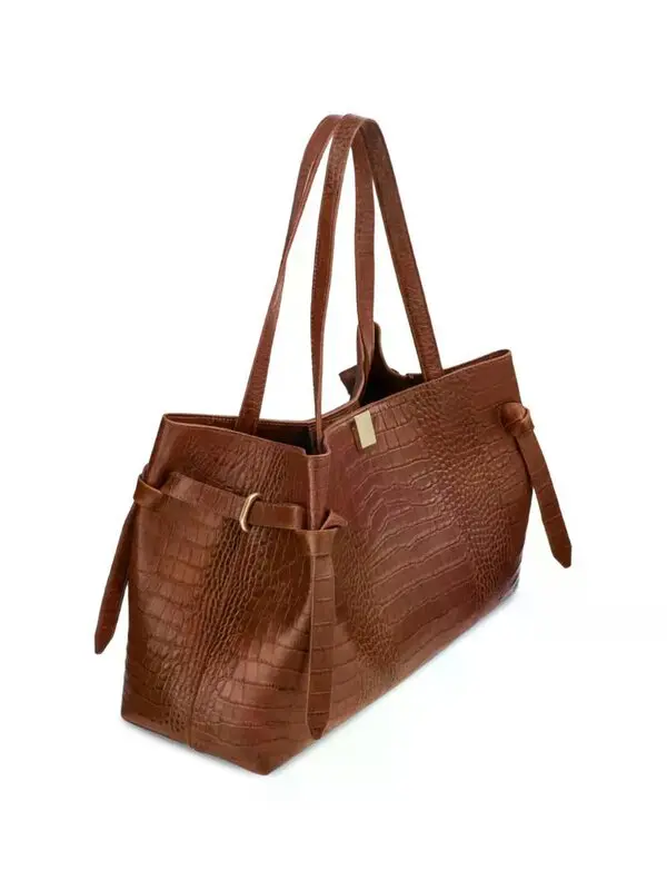 Yuzefi Gyoza Leather Tote Bag