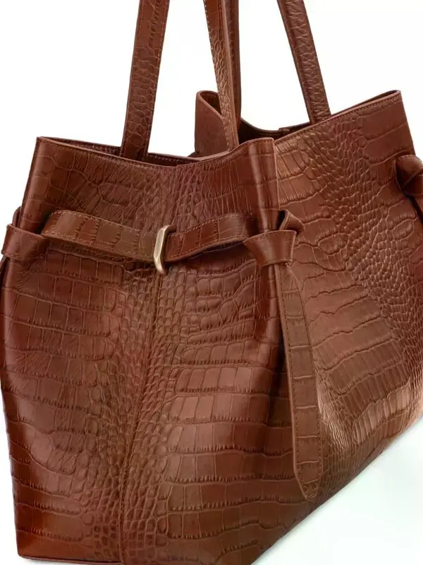 Yuzefi Gyoza Leather Tote Bag