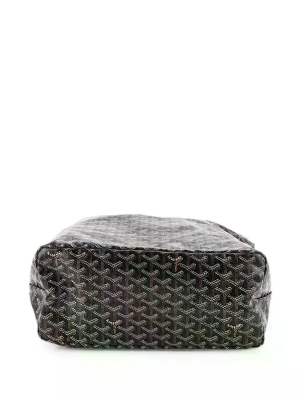 Goyard Saint Louis Coated Canvas Pm Tote Bag - Black