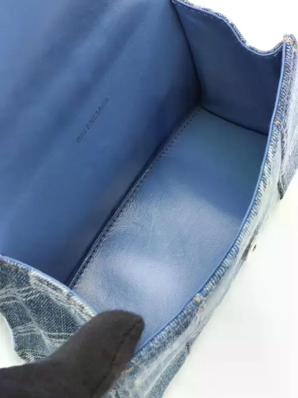 Balenciaga 2010s Hourglass Bb Monogram Handbag