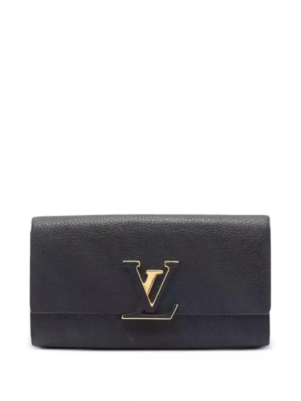 LOUIS VUITTON 2015 Capucines Bi-fold Wallet