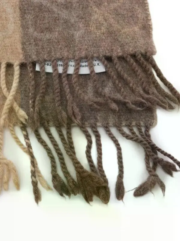 Loewe 2010s Anagram Checkerboard Scarf