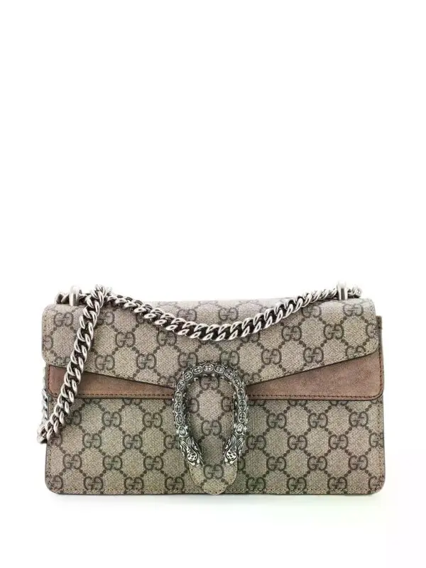Gucci Dionysus Gg Coated Canvas Small Shoulder Bag - Brown
