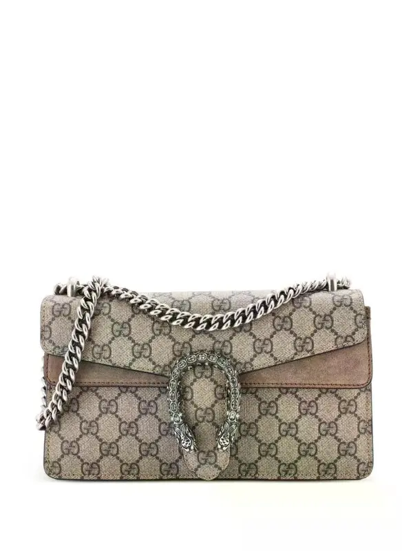 Gucci Dionysus Gg Coated Canvas Small Shoulder Bag - Brown