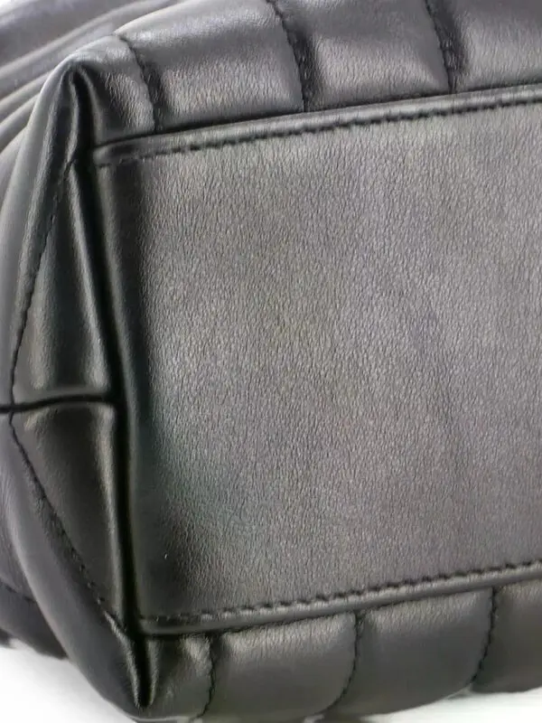 Saint Laurent Loulou Matelassé Chevron Leather Small Tote Bag
