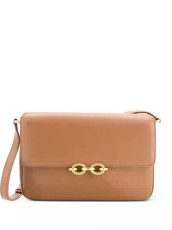 Saint Laurent Le Maillon Shoulder Bag - Brown