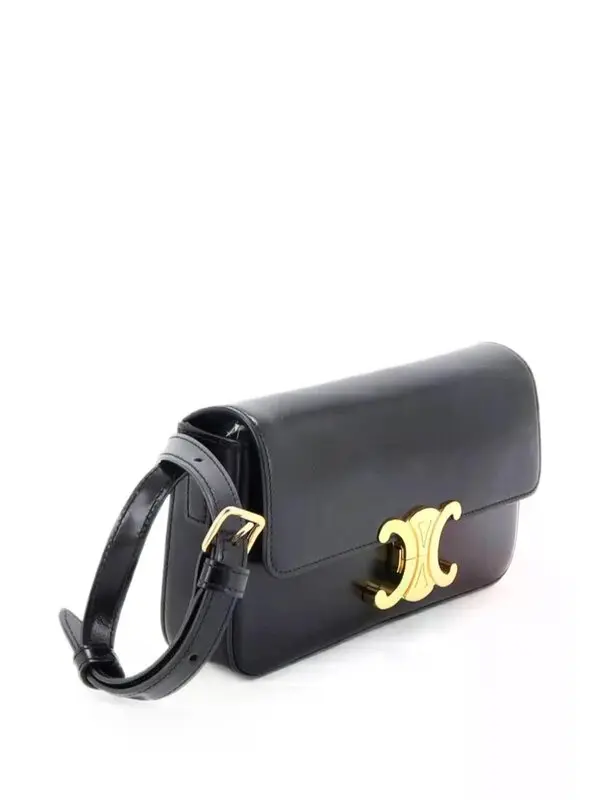 Celine Triomphe East-west Smooth Calfskin Shoulder Bag