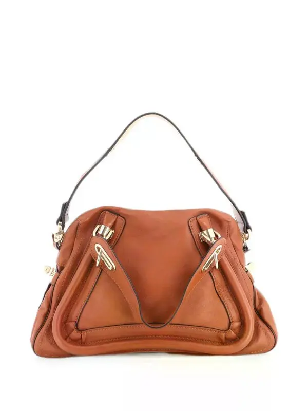 Chloé Paraty Top Handle Bag Leather Medium Satchel