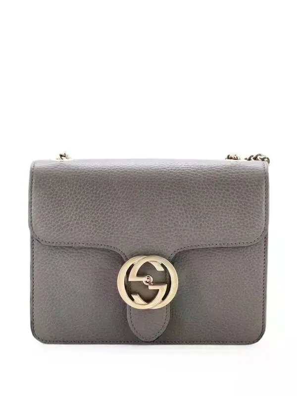 Gucci Interlocking Leather Small Shoulder Bag