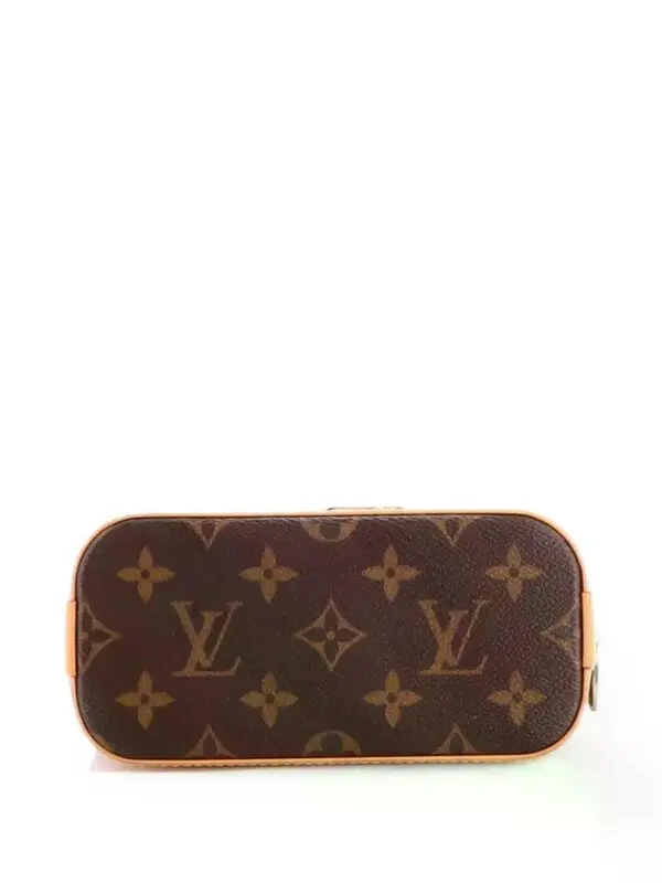 LOUIS VUITTON Alma Handbag Monogram Canvas Nano Satchel