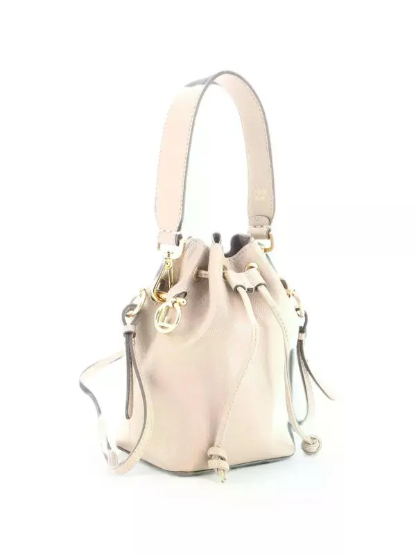 Fendi Mon Tresor Leather Mini Bucket Bag