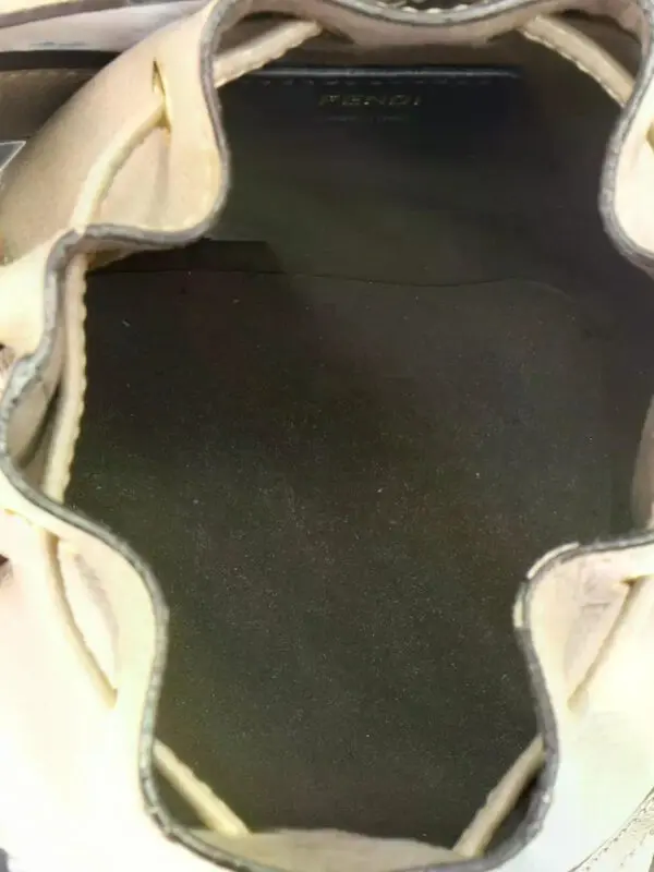 Fendi Mon Tresor Leather Mini Bucket Bag