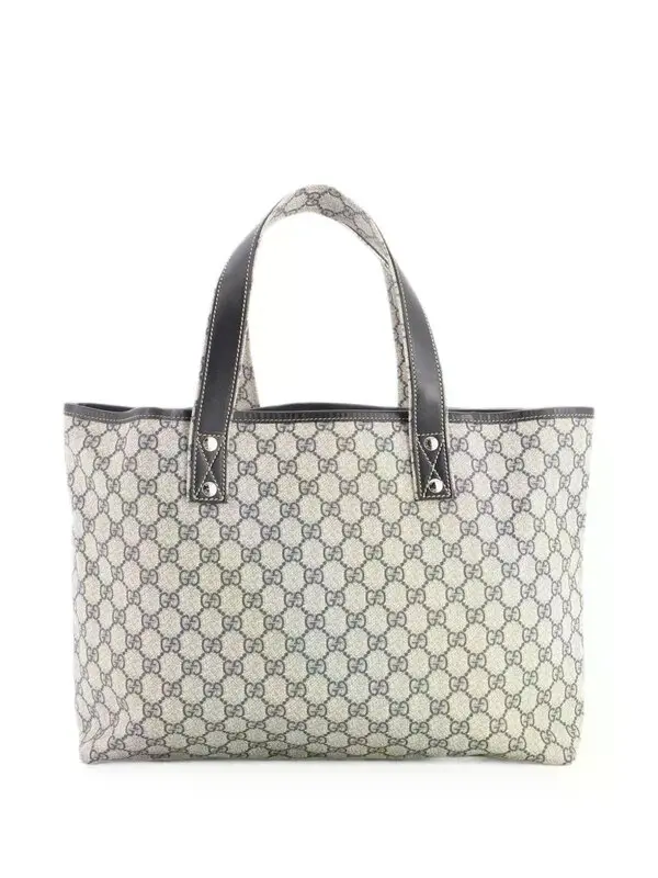 Gucci Gg Coated Canvas Tote Bag