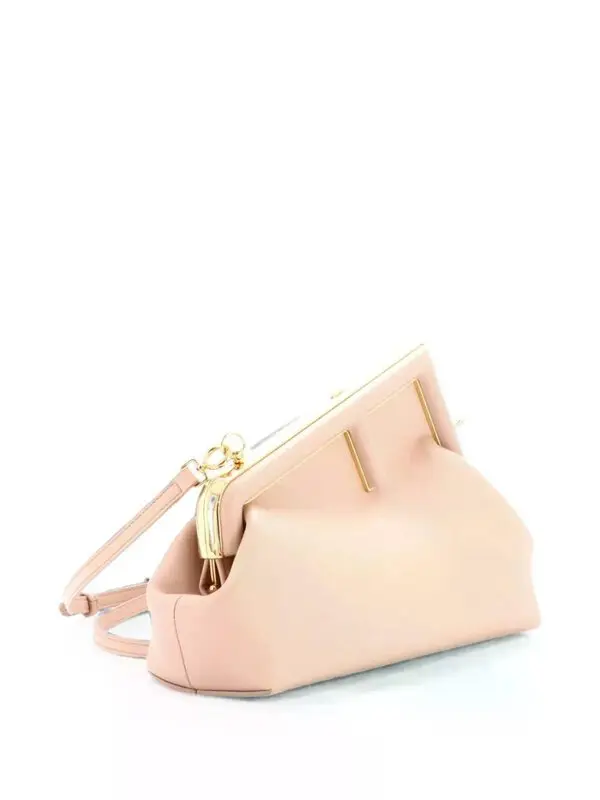 Fendi First Bag Leather Small Clutch Bag