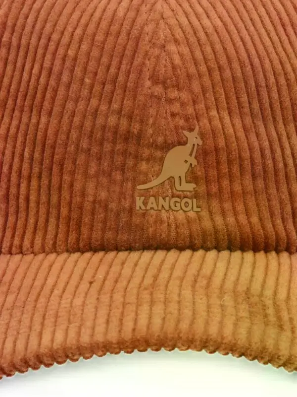 KANGOL Cozy Cord Earflap Baseball Cap