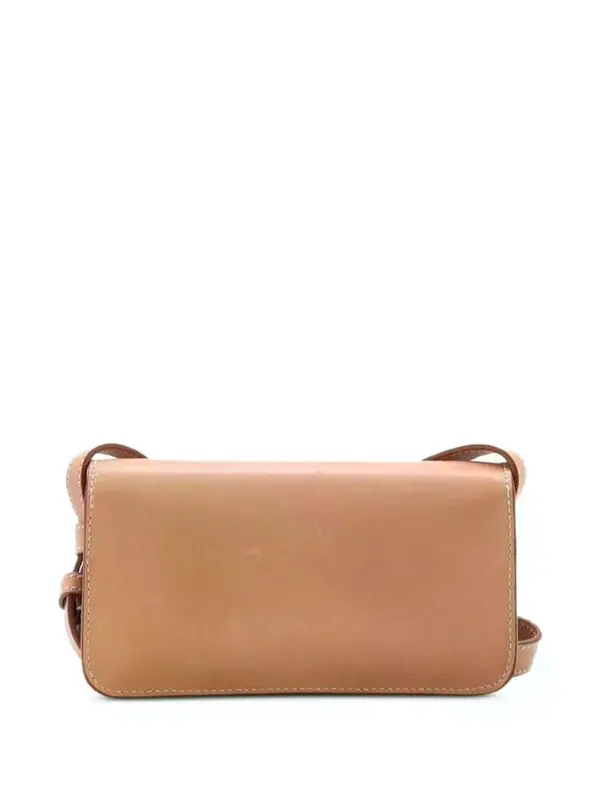 Saint Laurent Leather Mini Shoulder Bag - Neutrals