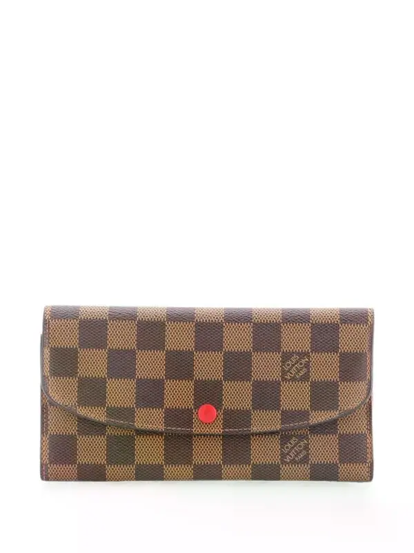 LOUIS VUITTON Emilie Wallet Damier Small Wallets