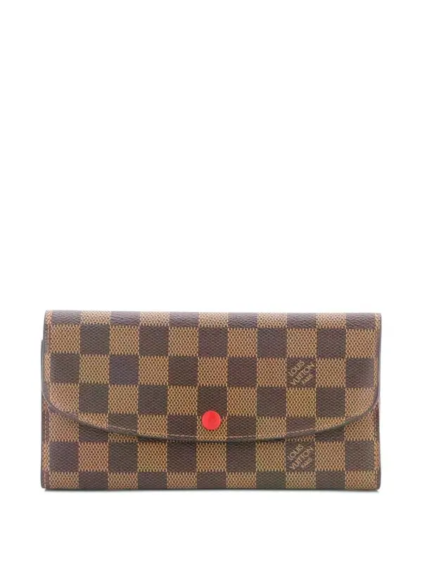 LOUIS VUITTON Emilie Wallet Damier Small Wallets - Brown