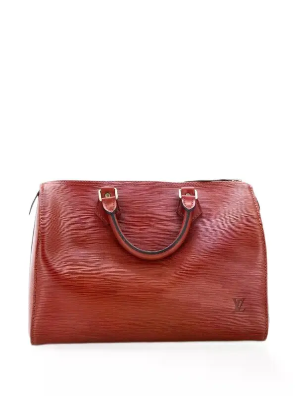 LOUIS VUITTON Epi Leather Speedy Satchel