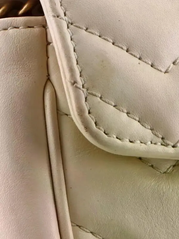 Gucci Matelassé Leather Super Mini Crossbody Bag