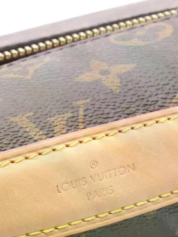 LOUIS VUITTON Monogram Tiger Head Metis Pochette Handbag - Brown