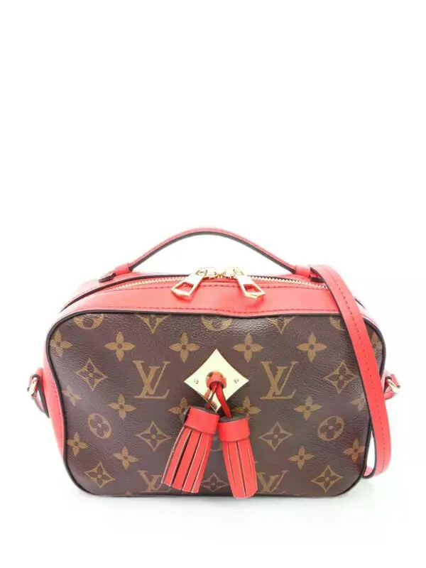 LOUIS VUITTON 2018 Saintonge Monogram Shoulder Bag