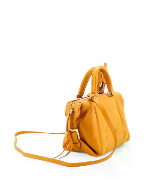 Fendi Ff Cube Bag Nappa Leather Mini Crossbody Bag