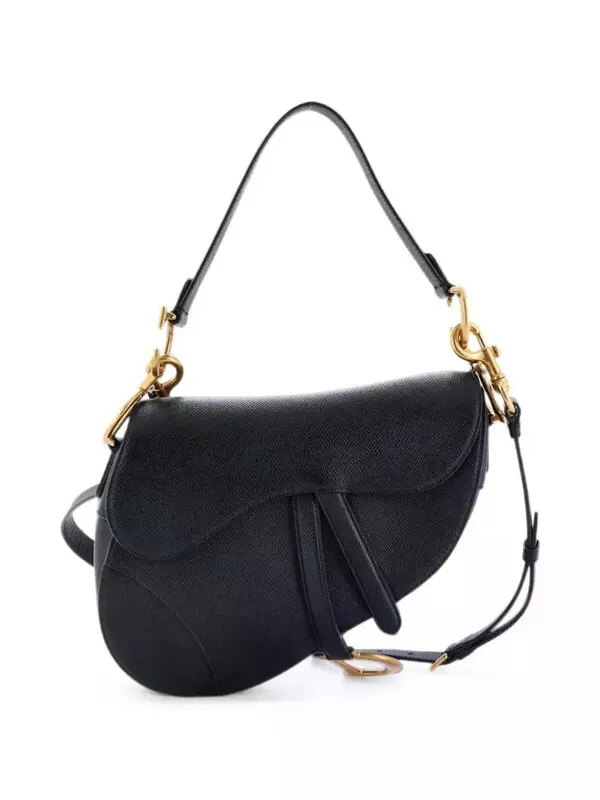 Dior Saddle Handbag Leather Medium Shoulder Bag