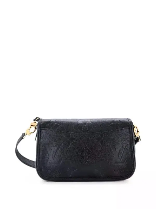 LOUIS VUITTON Monogram Empreinte Giant Shoulder Bag - Black