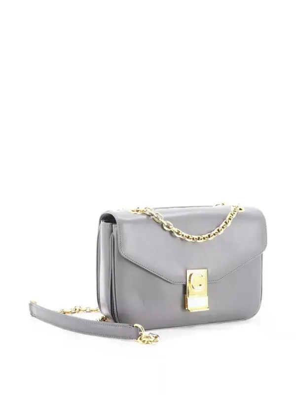 Celine C Bag Leather Medium Crossbody Bag