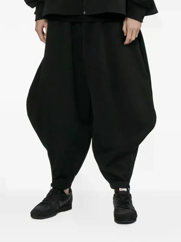 Comme Des Garçons Drawstring Tapered Trousers