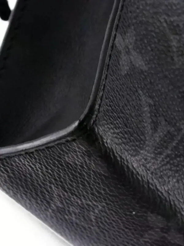LOUIS VUITTON Gaston Wearable Wallet Monogram Eclipse Canvas Crossbody Bag
