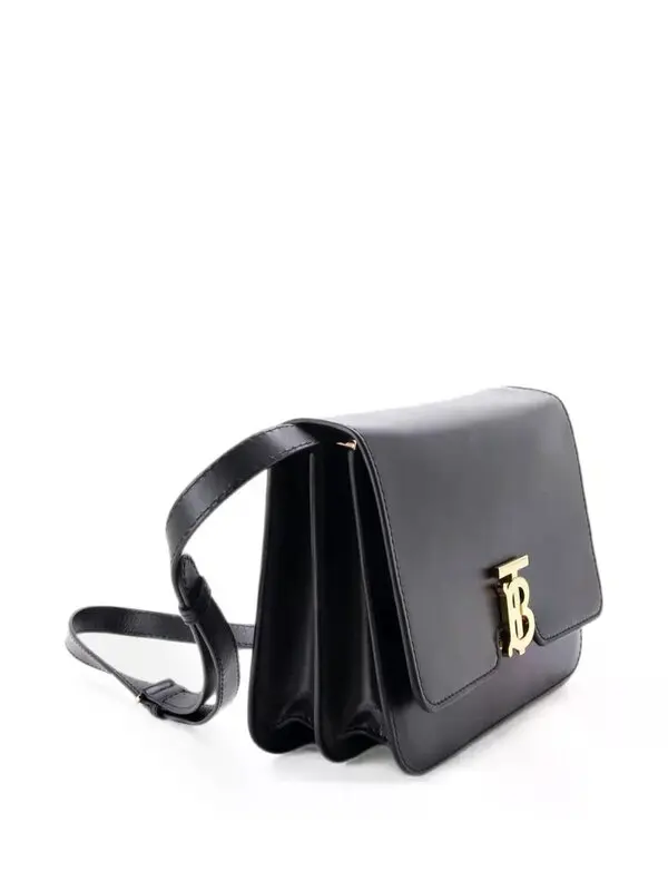 Burberry Tb Flap Bag Leather Medium Crossbody Bag